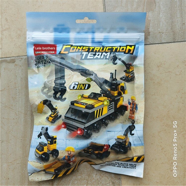 Lele Brothers 8612-2 Серия Инженерные Set, 142 детали строительная игрушка для мальчиков