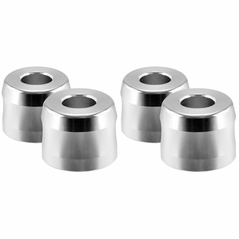 Алюминиевая подставка для бритвенного станка с устойчивым основанием, серебристая, набор 4 шт, для дома