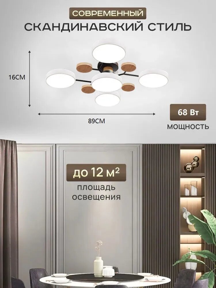 Perfect lighting Потолочный светильник, LED, 60 Вт