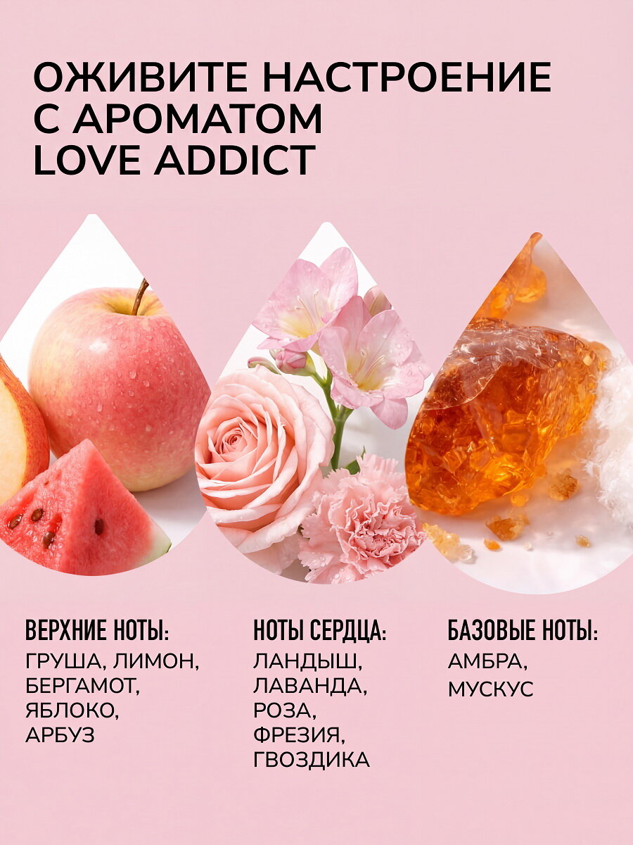 Парфюмерная вода женская AJMAL CLASSIC LOVE ADDICT, спрей 100 мл.