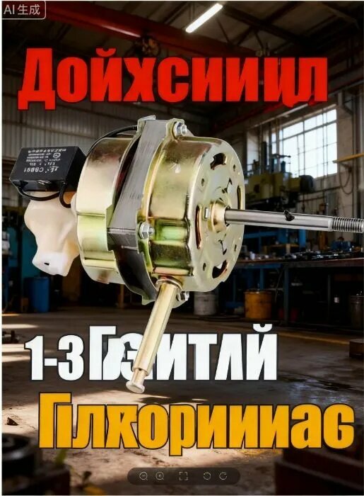 (1 шт.) Универсальный электродвигатель вентилятора для напольного вентилятора