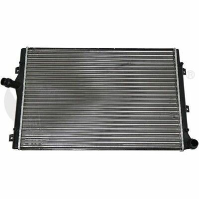 Радиатор VIKA 11210756901 Audi A3, Skoda Octavia II, Vw Golf 5, 6, Caddy III, IV, Passat B6, B7, Touran 03-> вальцовка