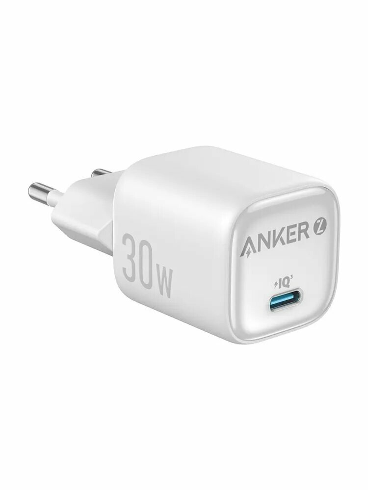 Сетевое зарядное устройство Anker Zolo 30W Gan II A2698, белый