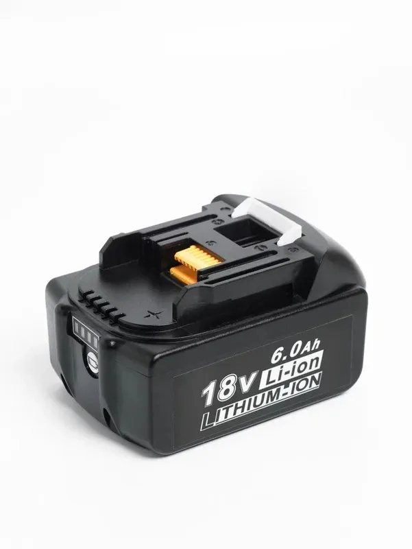 Аккумуляторная батарея Makita LXT BL1860B 18 В, 6Ач, Li-Ion, слайдер