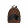 Сумка SPRAYGROUND, фактура стеганая, коричневый