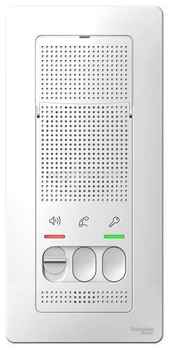 Домофон белый Schneider Electric открытая установка
