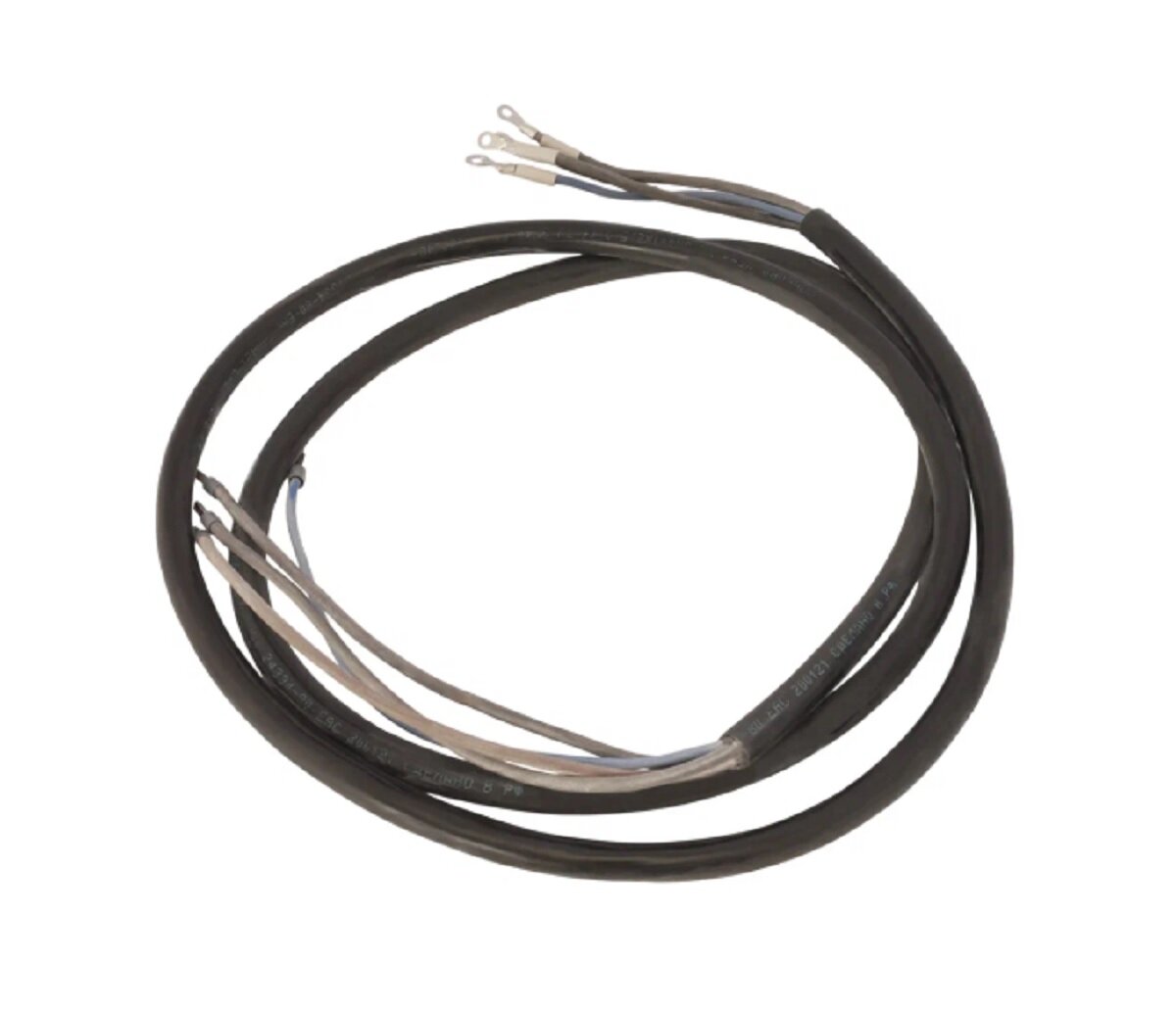 Кабель соединительный ЭВТ; сечение -4 кв. мм L=2м для надежного соединения электрических устройств и оборудования