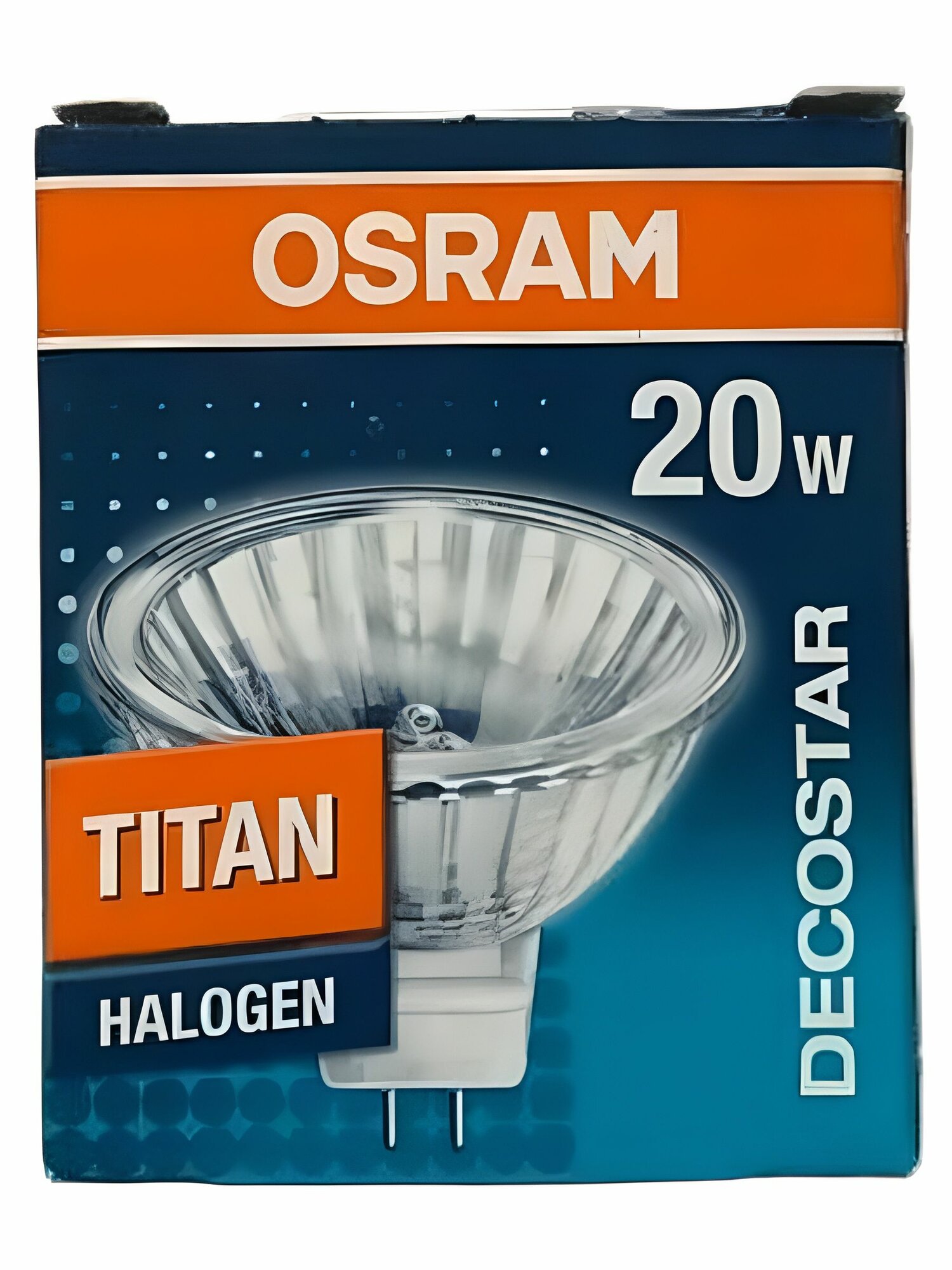 Лампа Osram 46860 WFL 12V 20W GU5,3 Decostar