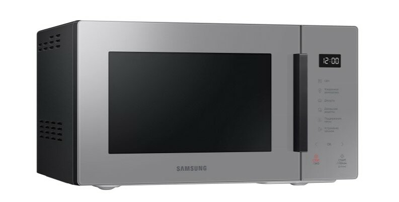 Микроволновая печь 23L SOLO MS23T5018AG/BW серый/чёрный SAMSUNG