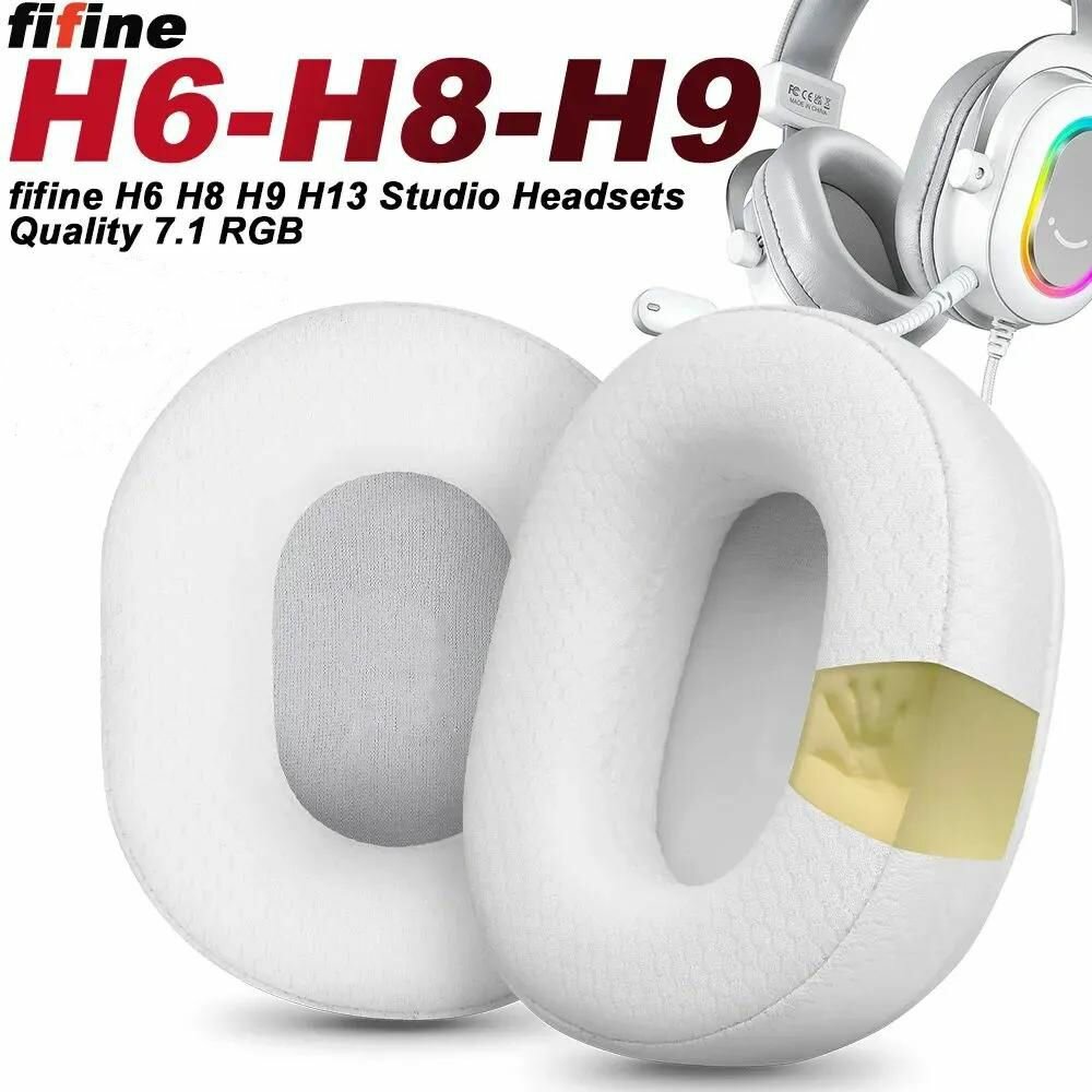 Амбушюры Fifine H6 H8 H9 H13 H16 High Quality 7.1 Протеиновая кожа и пена с эффектом памяти