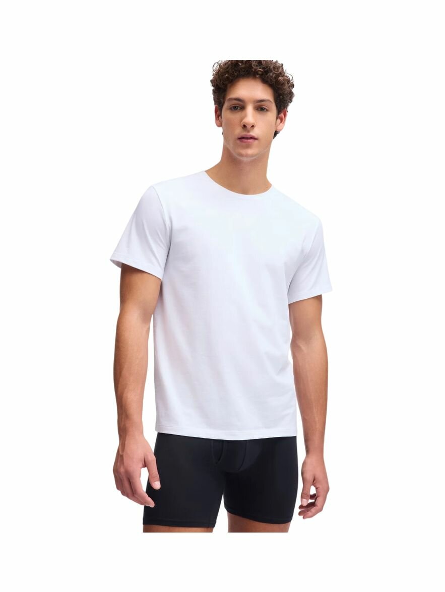 Футболка спортивная PERFORMANCE COTTON UNDERSHIRT - SOLID FITTED CREW NECK 2PK