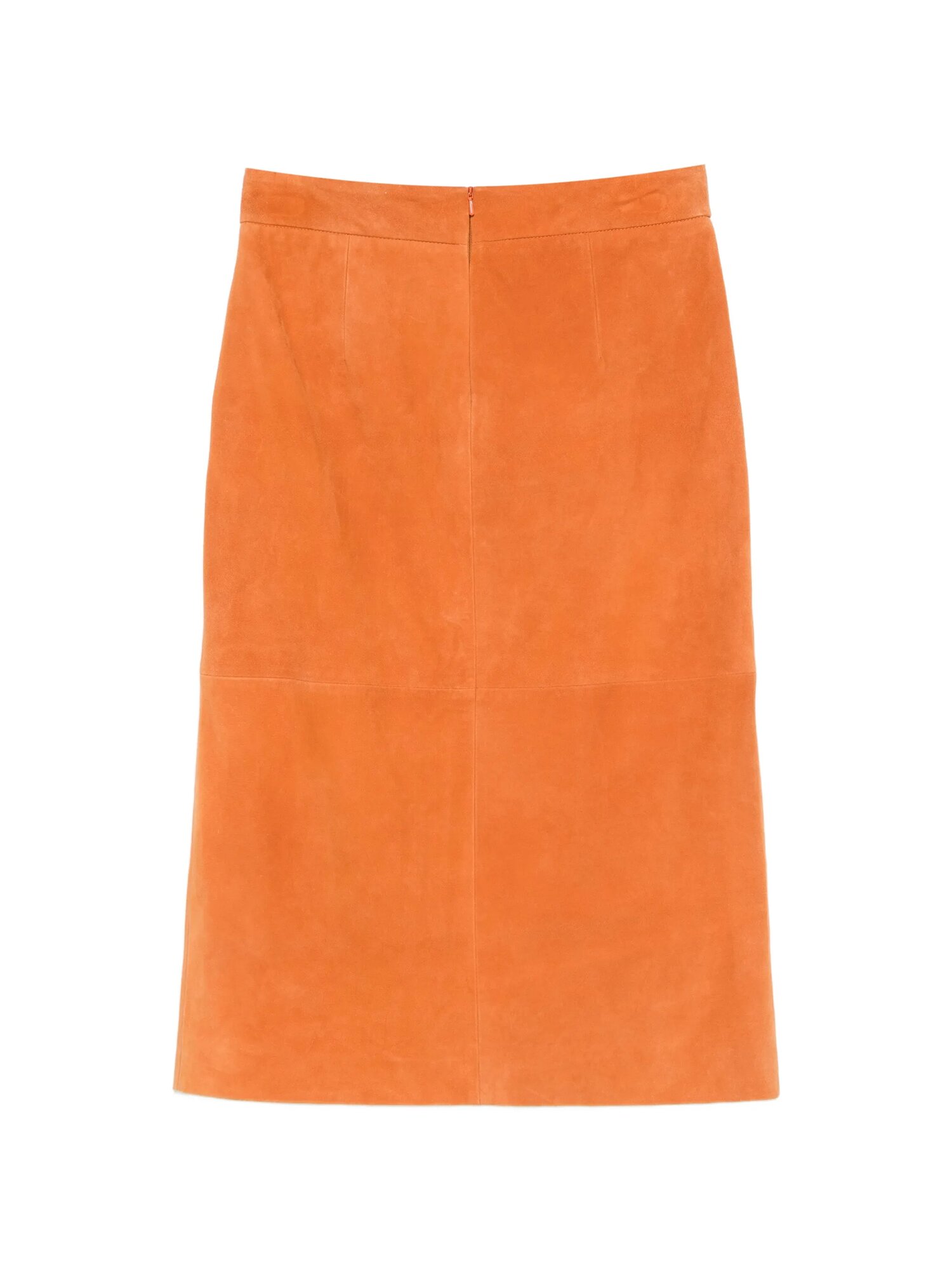 Юбка Iceberg Slit skirt, размер 42, зеленый/оранжевый — фото 1