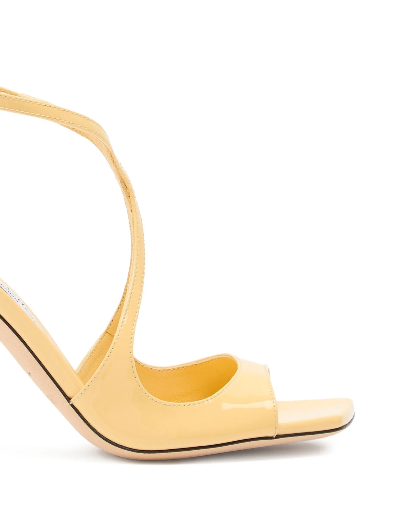 Босоножки JIMMY CHOO Azia, размер 41, светло-желтый — фото 1