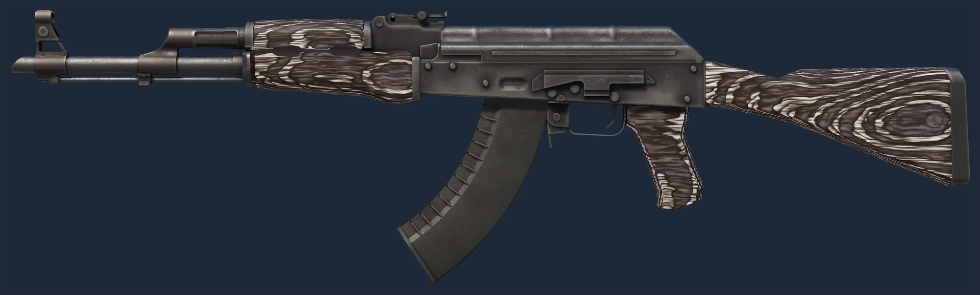 Сувенирный AK-47 | Черный глянец (Поношенное) Скины CS2 с быстрой автовыдачей steam trade