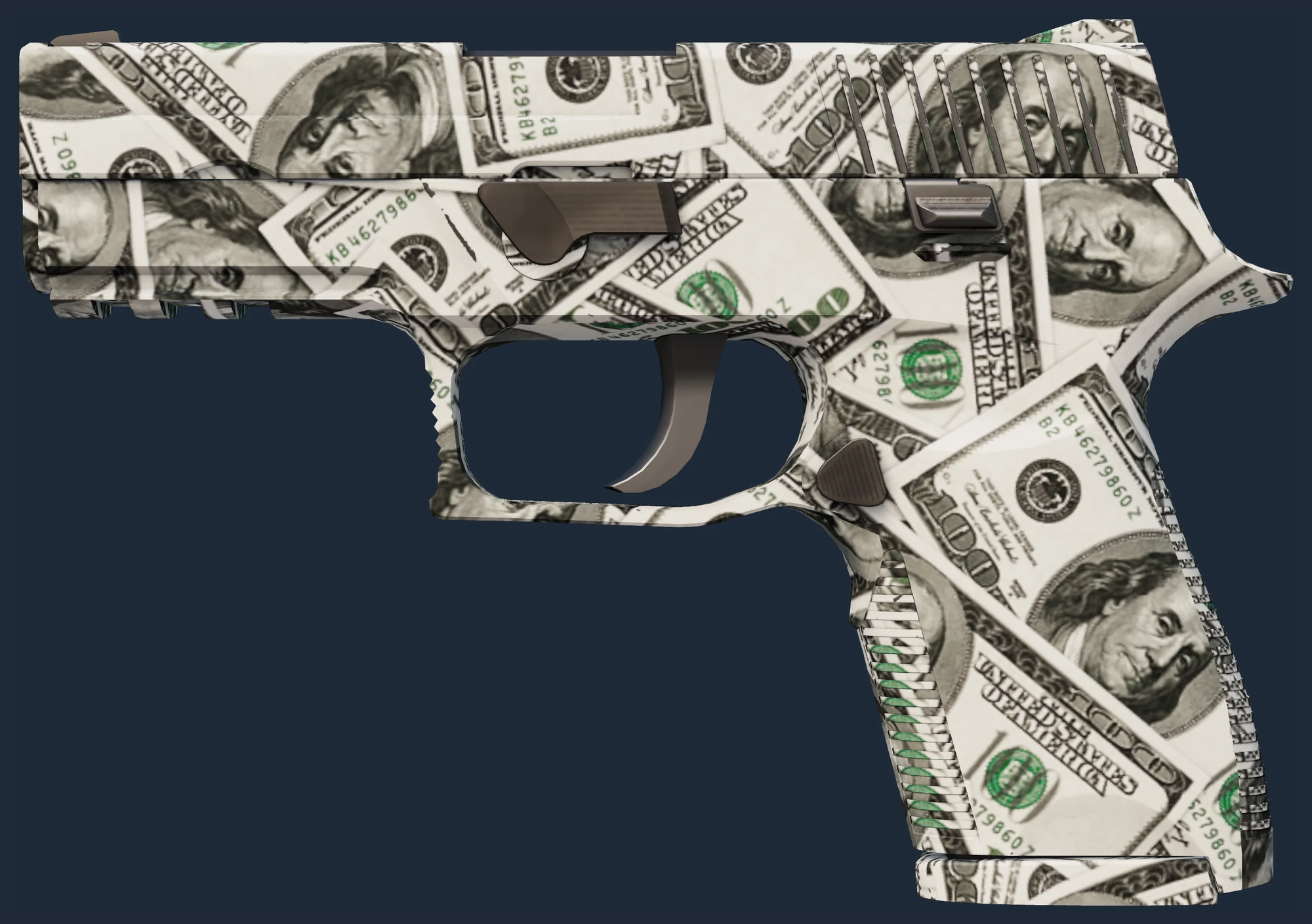 P250 | Франклин (После полевых испытаний) Скины CS2 с быстрой автовыдачей steam trade