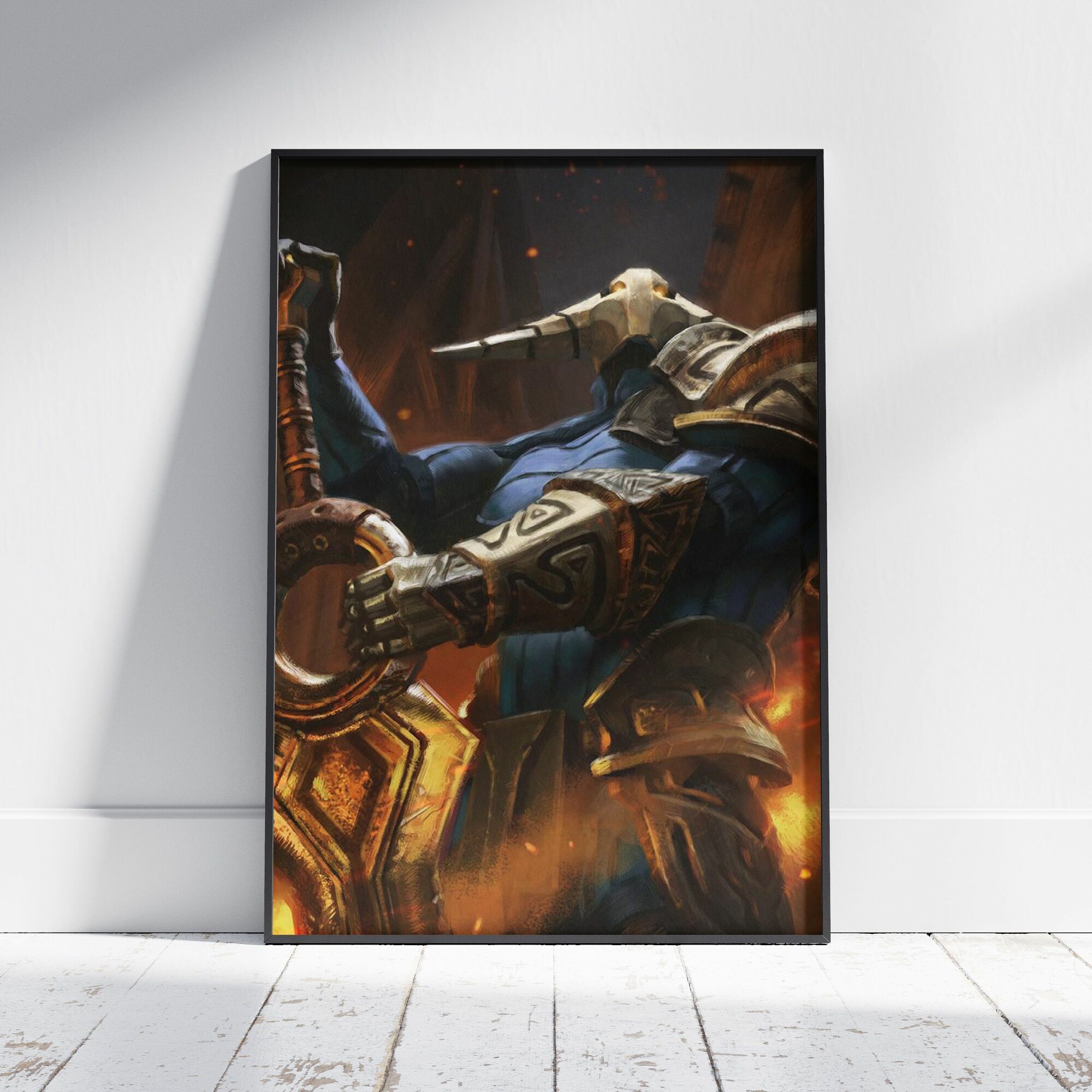 Плакат на стену для интерьера Dota 2 (Sven 1) - Постер по игре формата A4 (21х30 см)