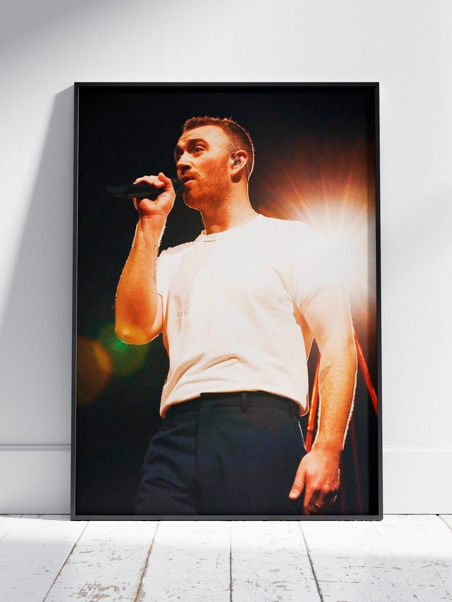 Плакат на стену для интерьера Сэм Смит (Sam Smith 8) - Постер по музыке и артисту формата A4 (21x30 см)