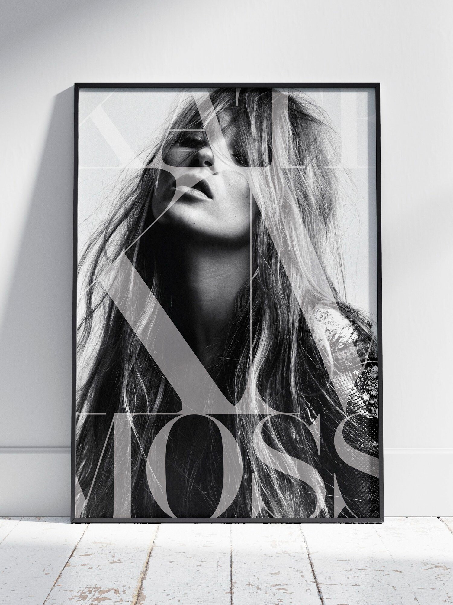 Плакат на стену для интерьера Кейт Мосс (Kate Moss 5) - Постер по модели, бренду и моде формата A4 (21x30 см)
