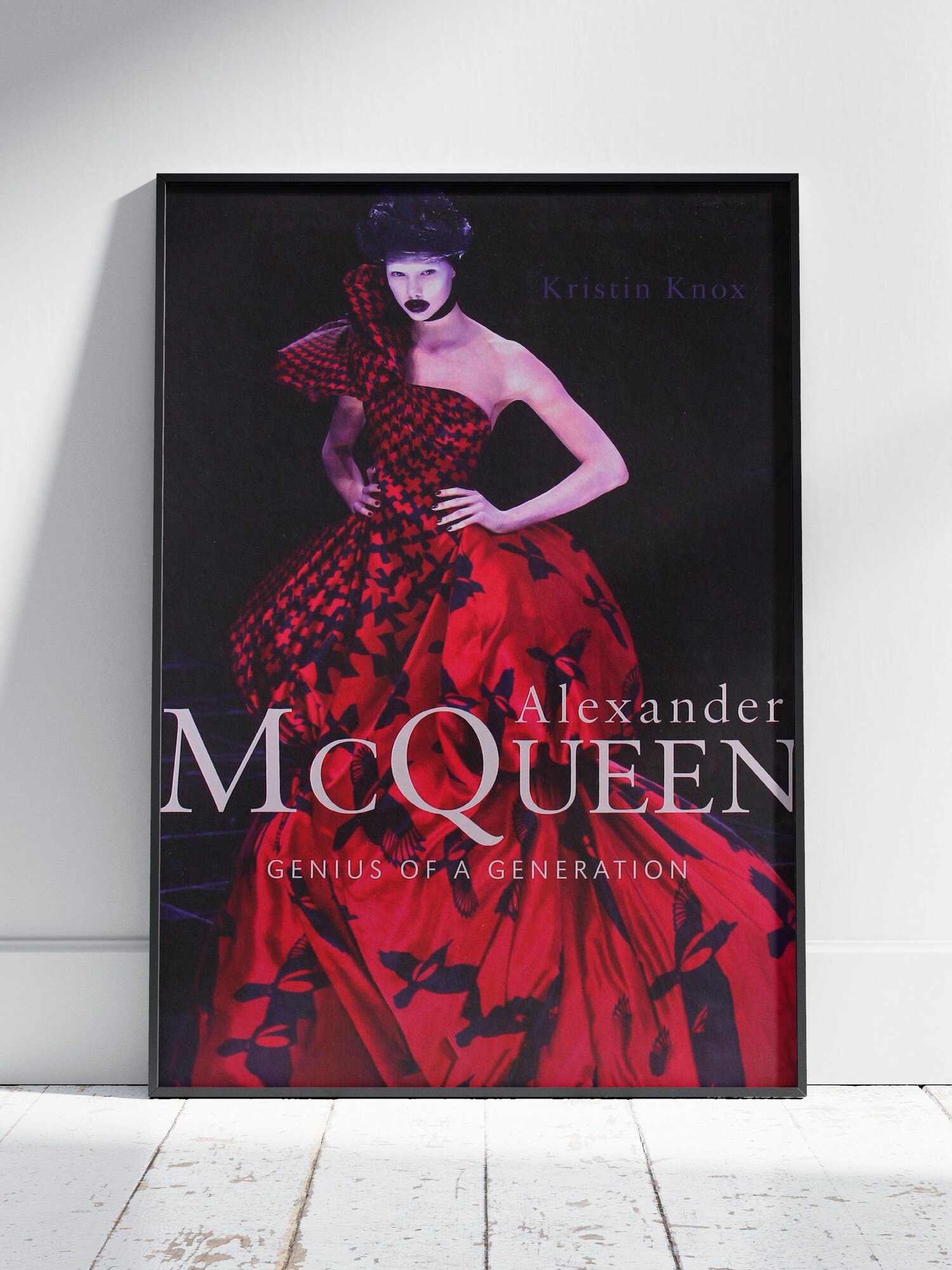 Плакат на стену для интерьера Александр Маккуин (Alexander McQueen 21) - Постер по модели, бренду и моде формата A4 (21x30 см)