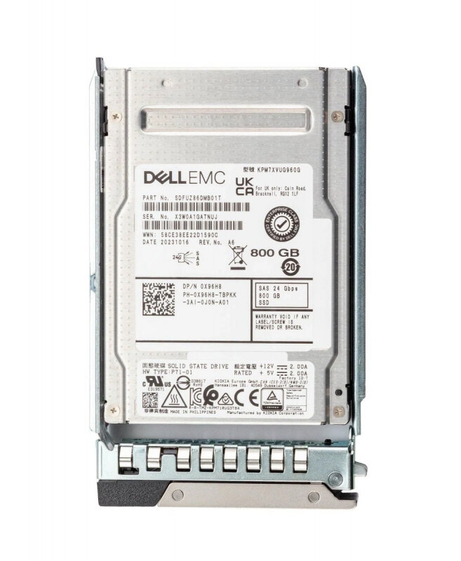 Жесткий диск Dell 345-BFYF 800Gb SAS 2,5" SSD
