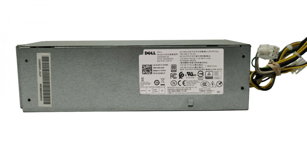 Блок питания Dell 0CGFJT 200W