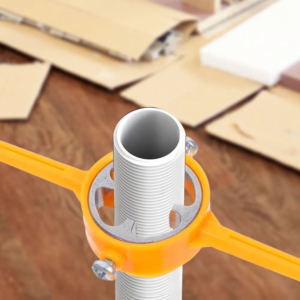 Пластиковый набор трубных плашек с круглой резьбой для ручной нарезки труб 2 шт