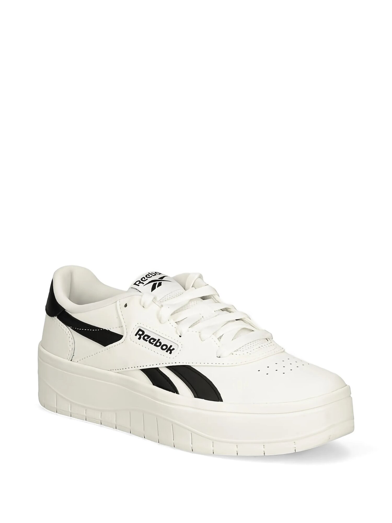 Кроссовки Reebok Platform sneakers, размер 10 US, бежевый/белый — фото 1