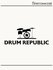 Термонаклейка для одежды и аксессуаров DTF-печать барабанщик drum