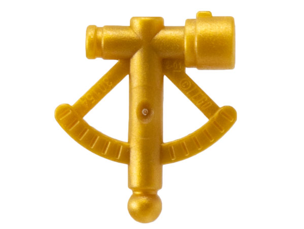 Деталь Lego 30154 Minifigure, Utensil Sextant / Quadrant