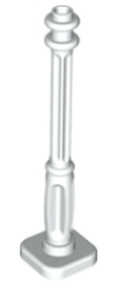 Деталь Lego 11062 Support 2 x 2 x 7 Lamp Post, 4 Base Flutes