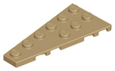Деталь Lego 54384 Wedge, Plate 6 x 3 Left