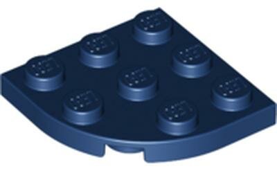 Деталь Lego 30357 Plate, Round Corner 3 x 3