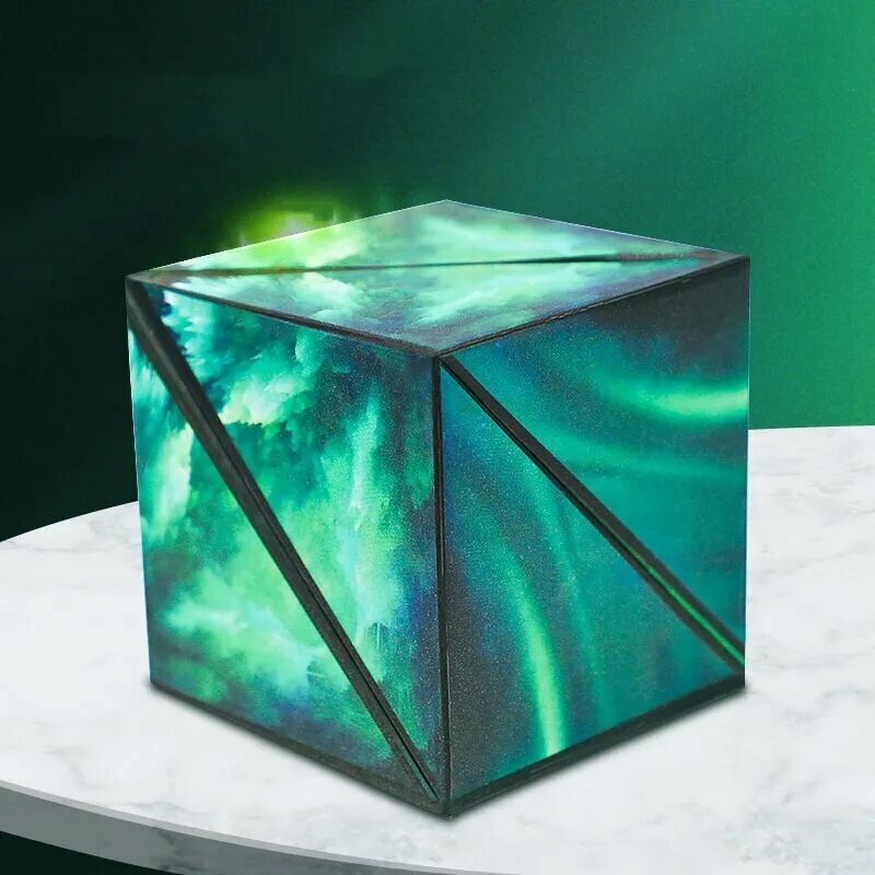 Магнитный магический куб головоломка Маgic Cube синий, Кубик рубика, 3D пазл