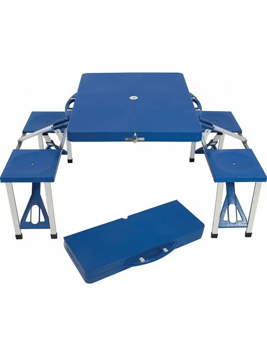 Стол складной Ecos TD-12 со скамейками