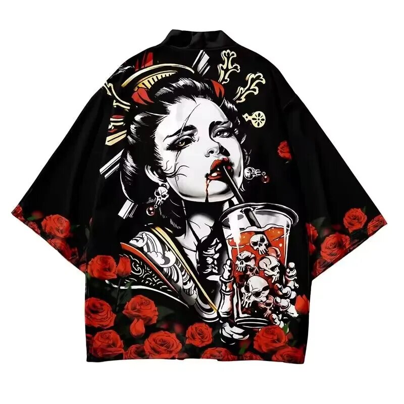 Женское хаори EASTQUEEN Черный, 35