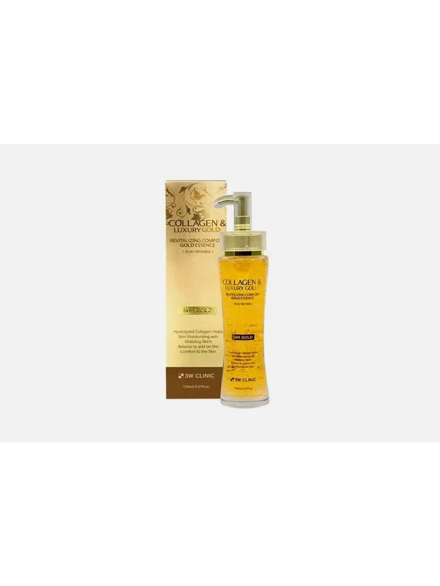 3W CLINIC Collagen & Luxury Gold Revitalizing Comfort 150мл