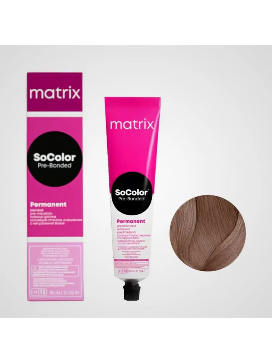 MATRIX SoColor Pre-Bonded 8AV Краска 90 мл