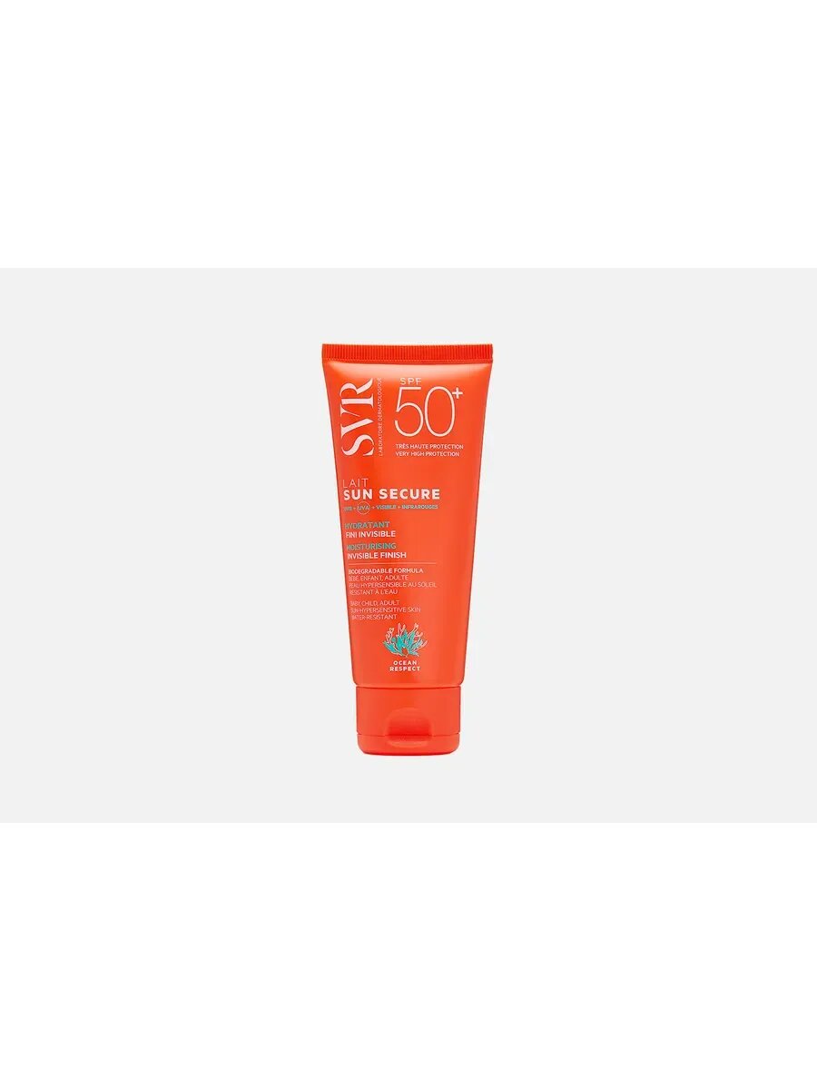 SVR LAIT SUN SECURE Солнцезащитное молочко, SPF 50+ 100мл