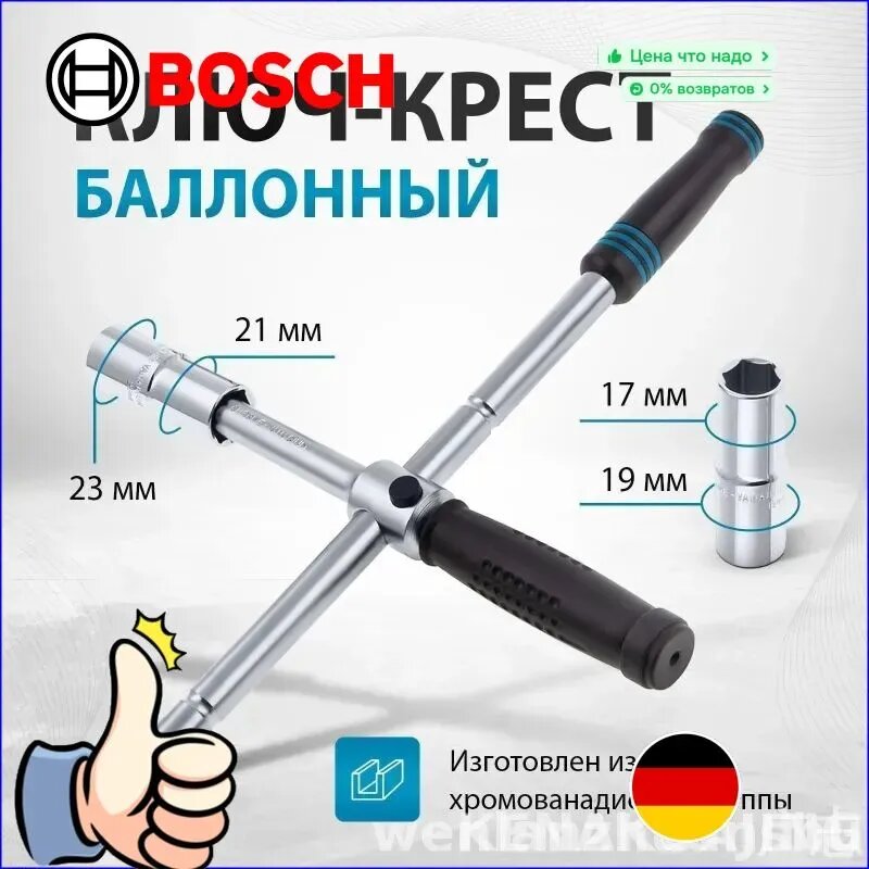 Эксклюзивный баллонный ключ бестселлер