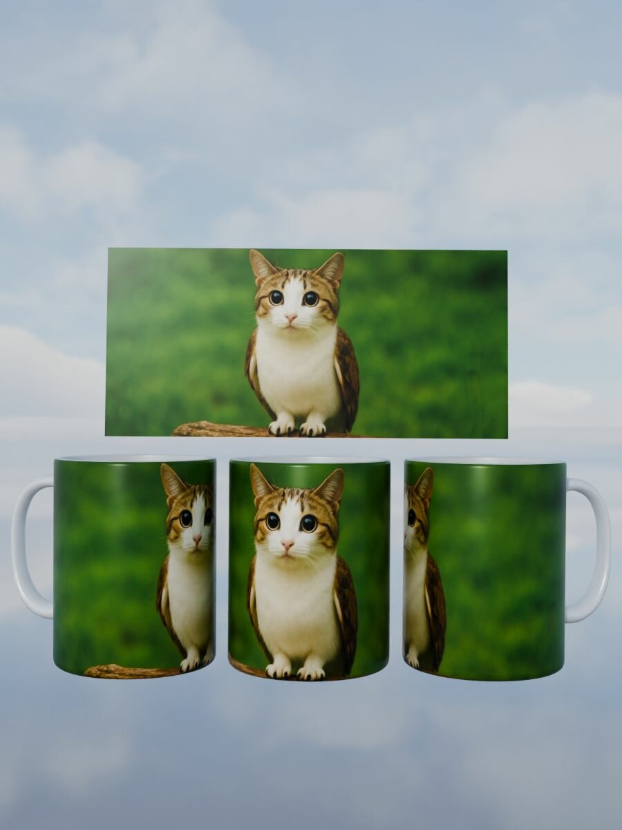 Кружка "Meowl мяул мяовл"