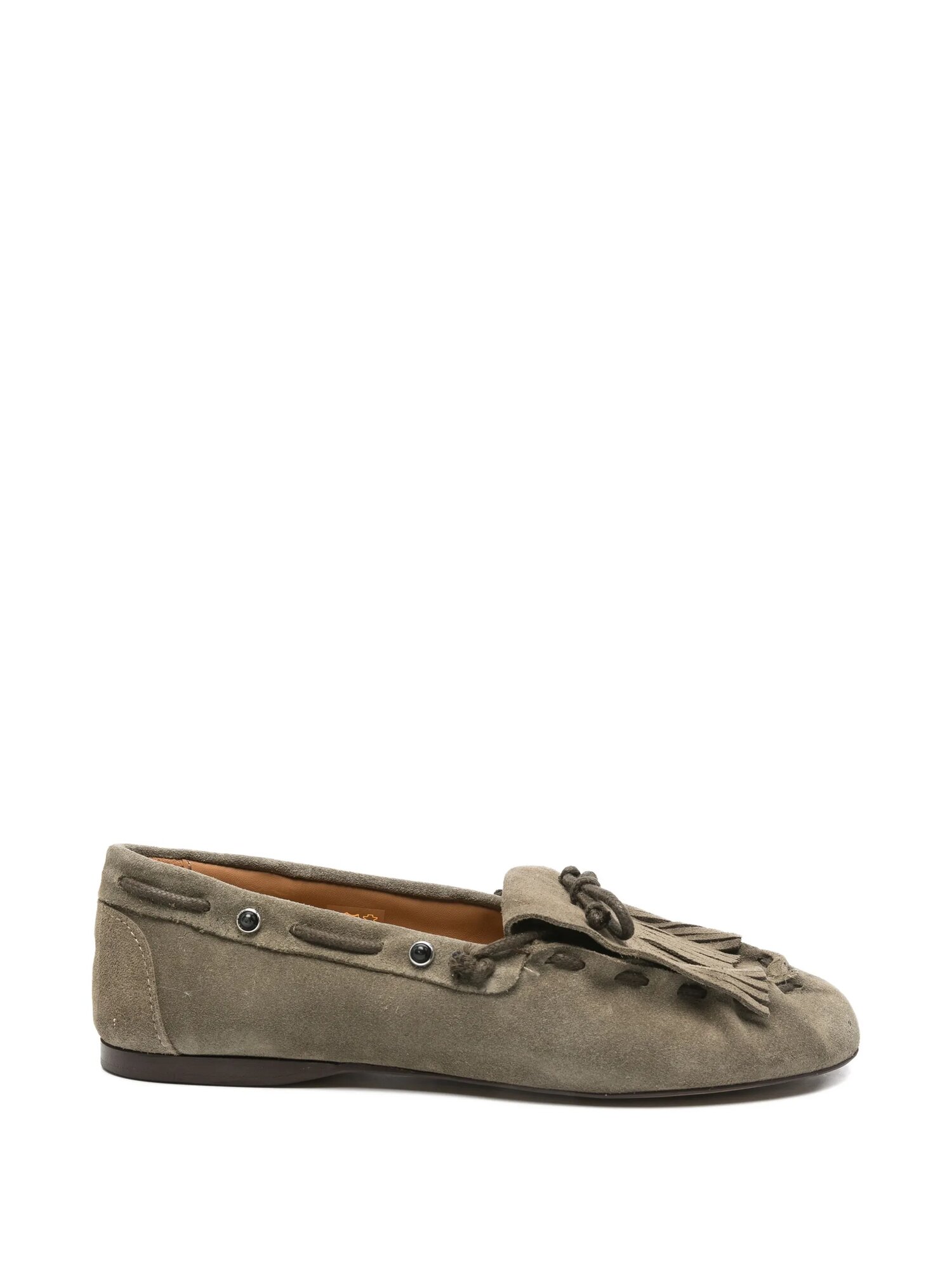 Лоферы Fringe-detail suede loafers