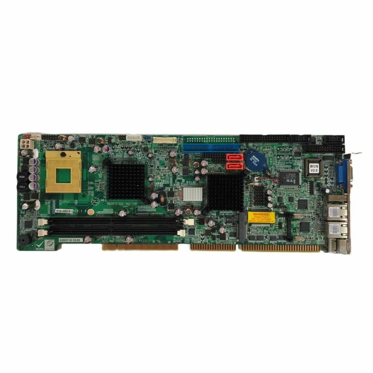 Промышленная материнская плата WSB-9452-R10 VER: 1.0 002B037-03-103-RS