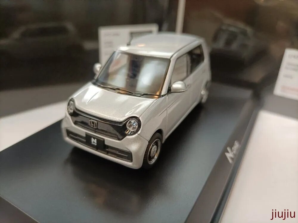 Hobby Japan Масштаб 1:43 Honda Легкий коммерческий хэтчбек-фургон Модель N-one K-Car Серебристый