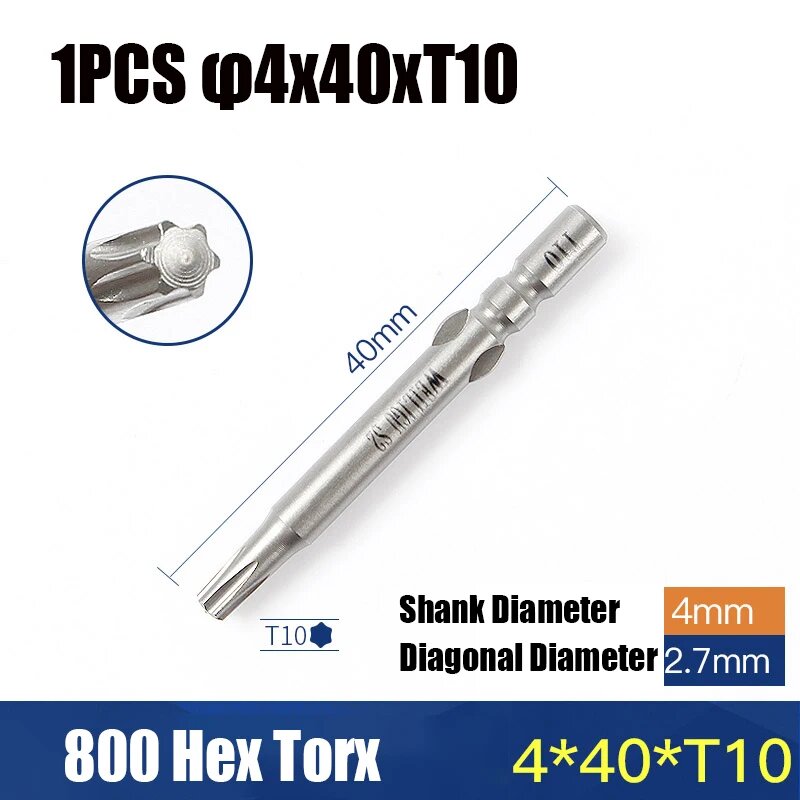 Отвертка Torx T10 4x40 мм