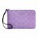 Сумка Coach, фактура плетеная, фиолетовый