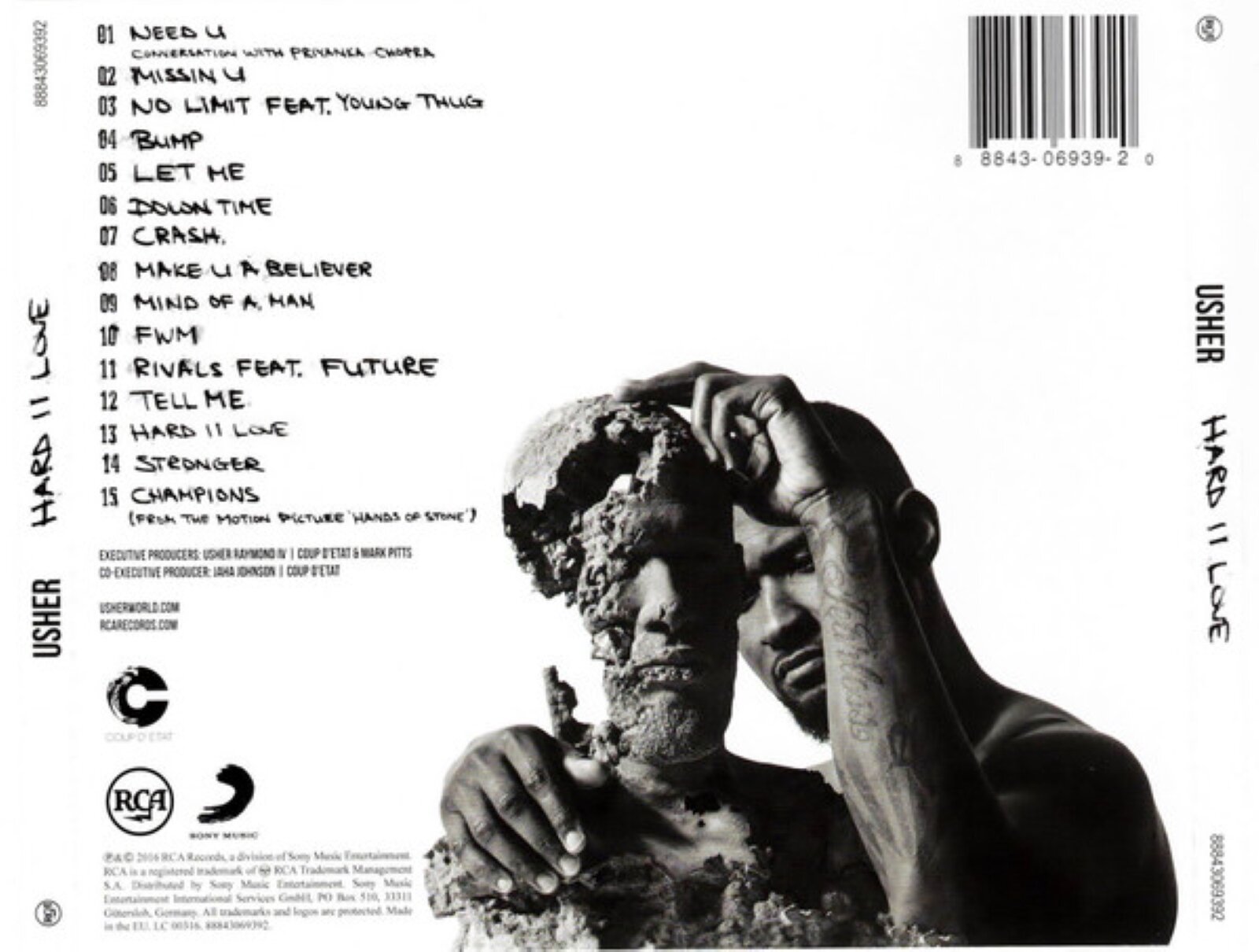 Компакт-диск Usher - Hard II Love (CD) — фото 1