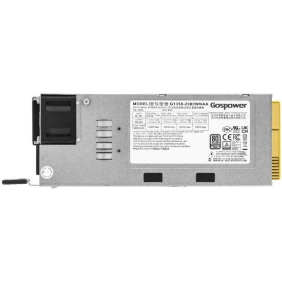 Блок питания серверный Gospower G1358-2000WNAA CRPS 2000W 1U