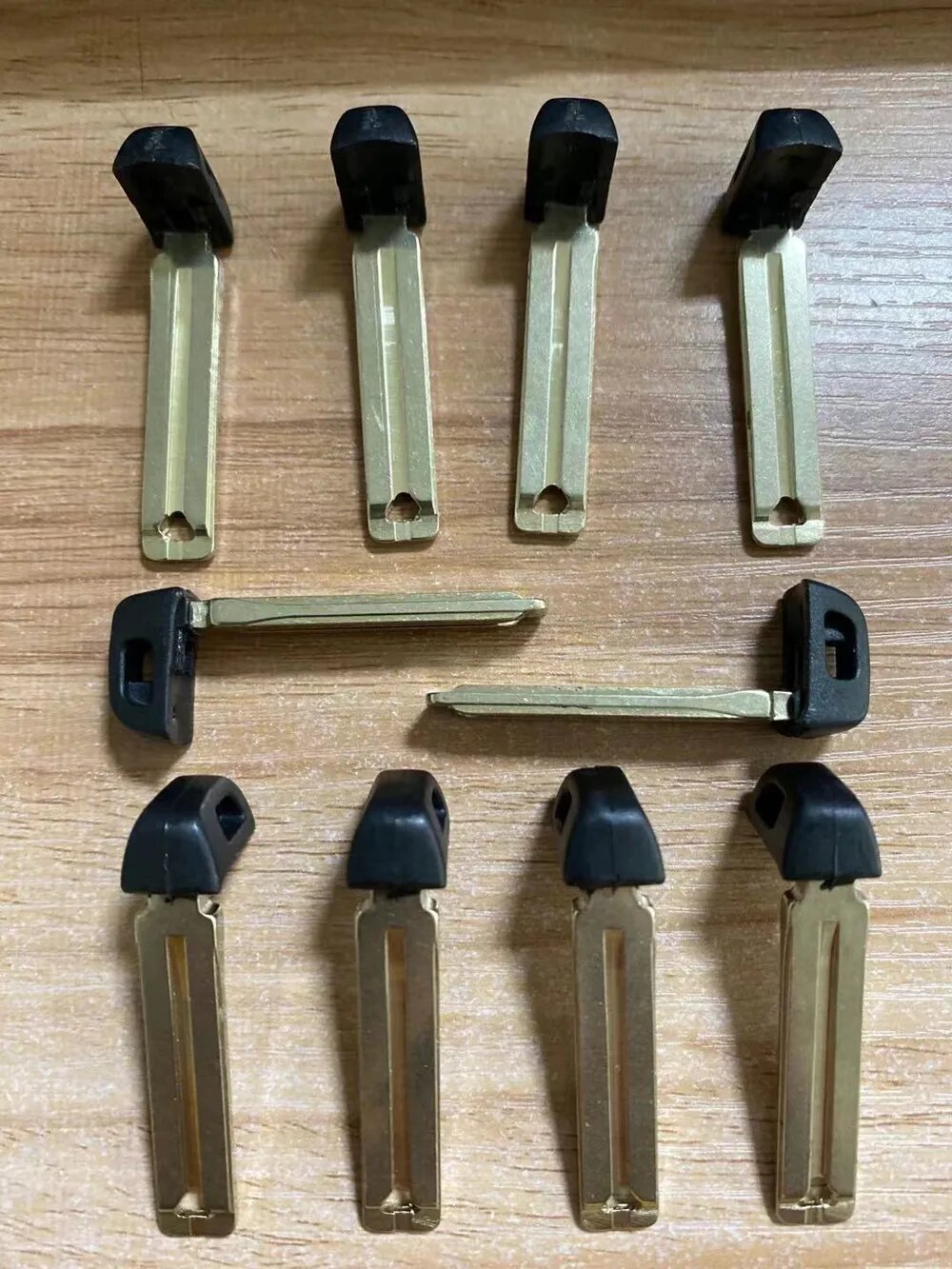 Keychannel 10 шт. аварийный автомобильный ключ лезвие умный пульт дистанционного управления пустой лезвие Keylessgo TOY48 TOY40 HY22 для Toyota Lexus Remote