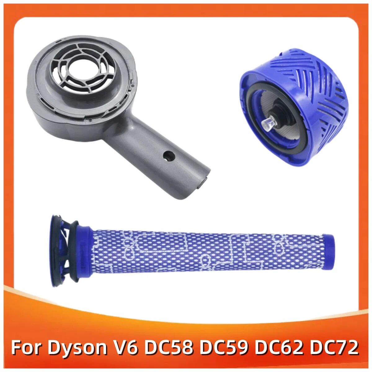 Запчасти для пылесоса Dyson V6 DC58 DC59 DC62 DC72 DC74