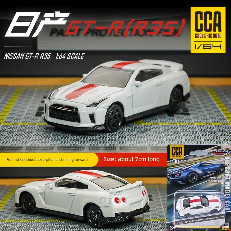 Модель автомобиля из сплава CCA в масштабе 1:64, миниатюрная, с амортизацией, карманная машинка Matchbox, детская